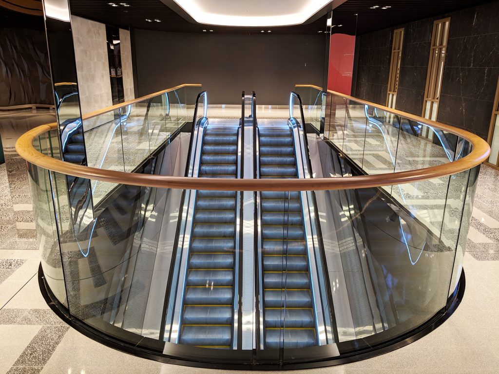 Myer Central Voids Escalator-Robina Town Centre 2018 | Southern Stainless