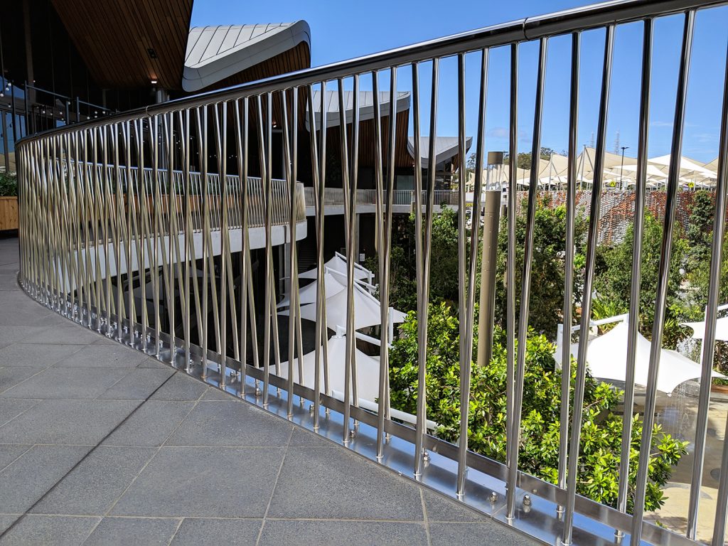 The Kitchens Outside Stainless Balcony-Robina Town Centre Upgrade ...