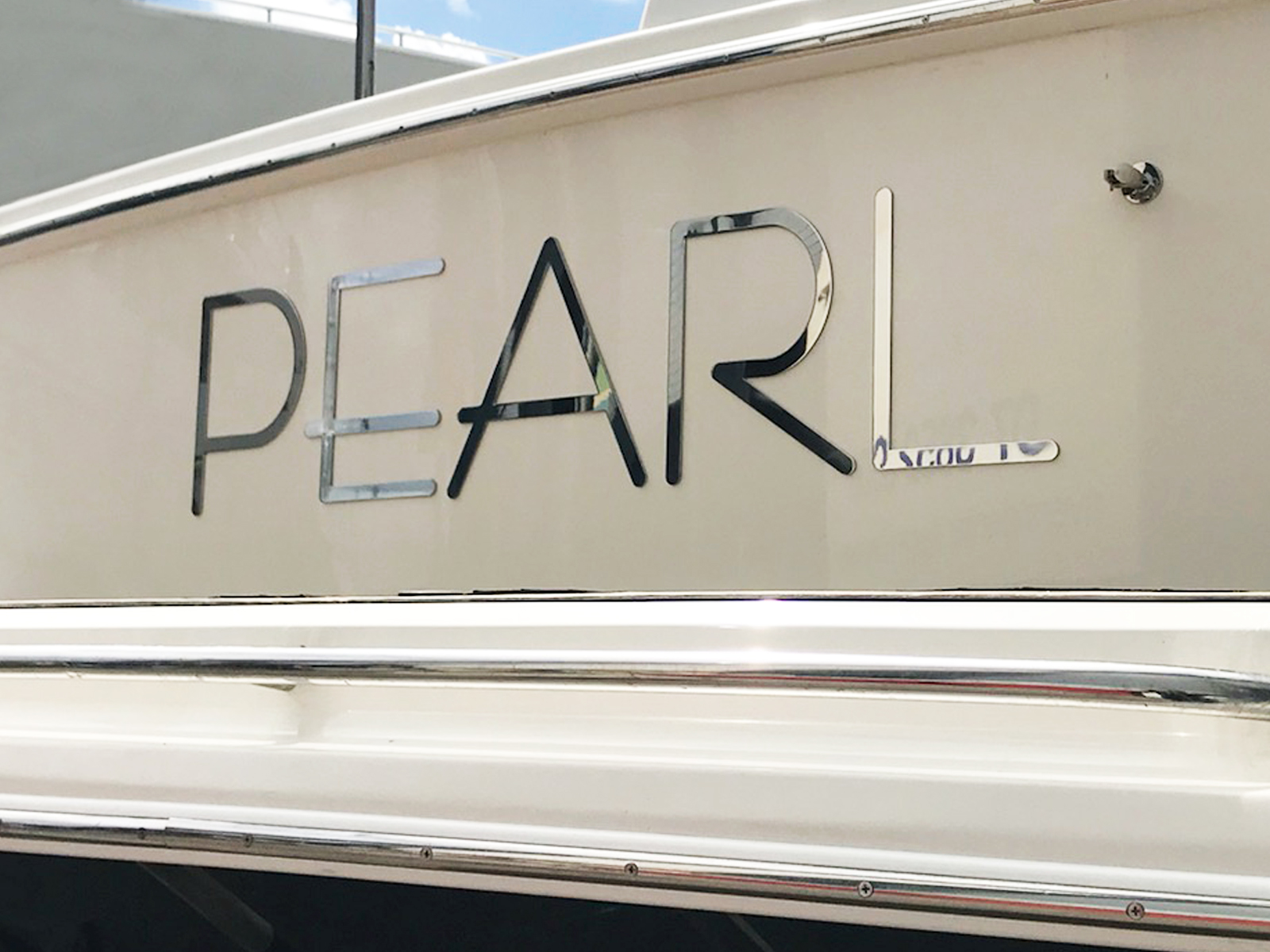 Easy To Install Stainless Steel Boat Name Letters Southern Stainless