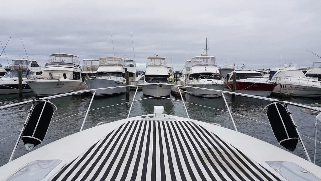 Fender baskets hold your boats fenders neatly | Southern Stainless