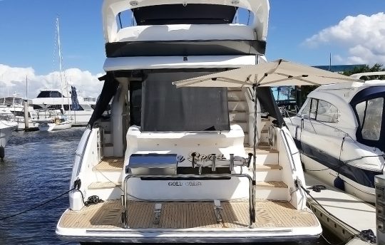 Stainless steel stern rail fabrication Gold Coast | Southern Stainless