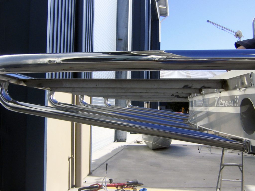 Stainless duck board for boat Australia | Southern Stainless